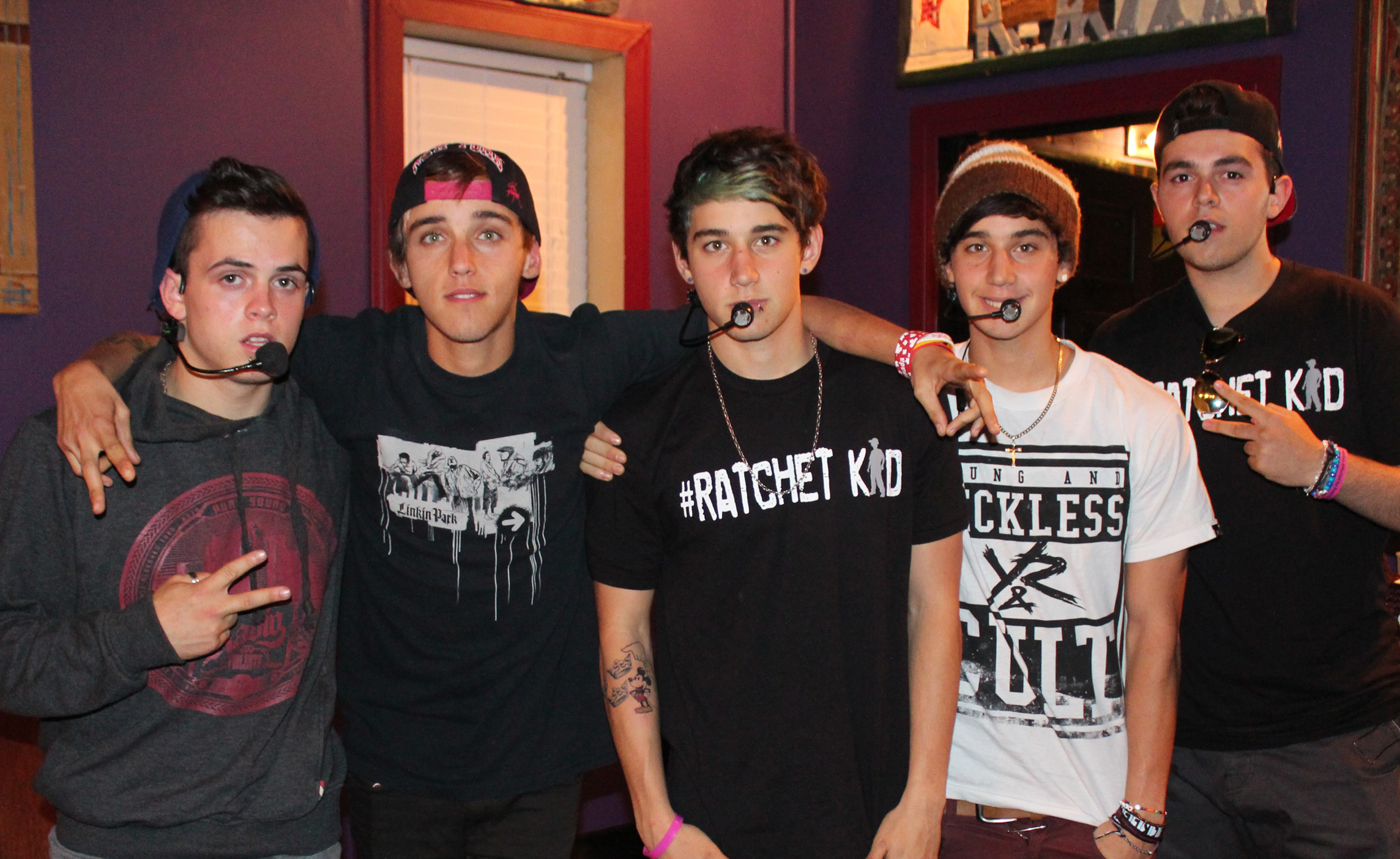 The Janoskians take on our quickfire interview